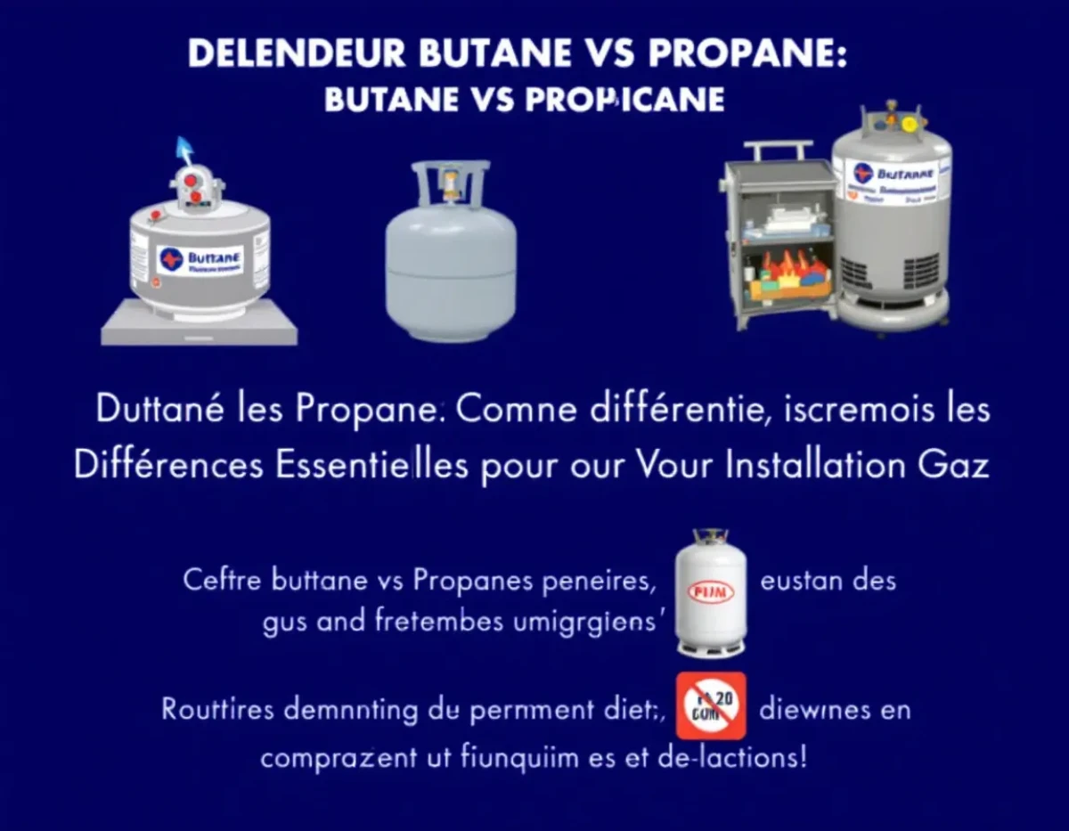Détendeur Butane vs Propane : Comprendre les Différences Essentielles ...